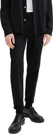 Tom Tailor Denim TOM TAILOR Denim 1040261 Pantalon fuselé relaxé, 29999-Black, 32W / 34L Homme