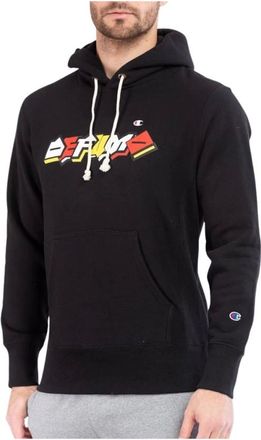 Champion Homme, Sweatshirts et sweats &agrave; capuche, Noir, Taille: M SweaT-shirts & SweaT-shirts &agrave; capuche