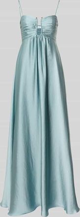 Jake*s Abendkleid mit Drapierungen und Spaghettitr&auml;gern