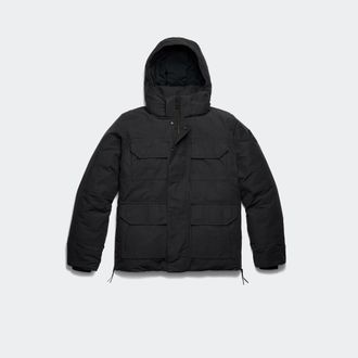Canada Goose Maitland Parka aus Baumwolle (M&auml;nnlich, Black, M)
