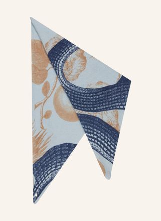 Friendly Hunting Friendly Hunting Dreieckstuch Aus Cashmere blau