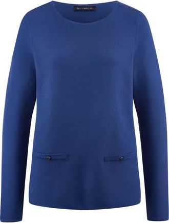 Betty Barclay Pullover U-Boot-Ausschnitt Betty Barclay blau