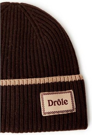 Dr&ocirc;le de Monsieur Bonnet c&ocirc;tel&eacute; en laine m&eacute;rinos