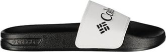 Columbia Hood River Slide Claquettes pour Homme, Blanc (White/Black), 42 EU