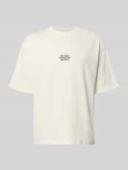 Review Relaxed Fit T-Shirt mit Logo-Print