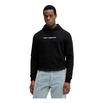Karl Lagerfeld Ikon K-initial Hoodie - - Sweatshirts & Hoodies - Herren - Schwarzk - 2XL