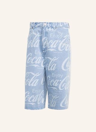 adidas Originals Adidas Originals Coca-Cola Classic Sport Denim Jort blau