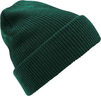 Beechfield Vintage-Beanie Heritage Beanie / Bottle Green, Einheitsgröße