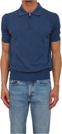 Canali Homme, Tops, Bleu, Taille: 4XL Polo
