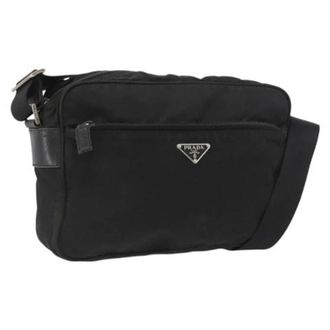 Prada unisex, Pre-owned, Noir, Taille: ONE Size Sac bandouli&egrave;re vintage Pre-owned