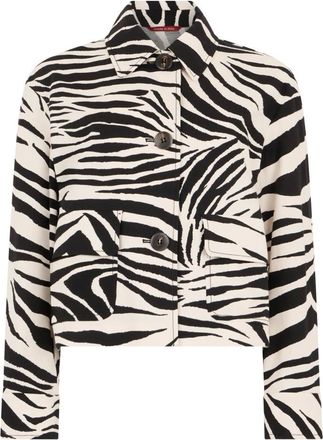 Max Mara Femme, Vestes, Multicolore, Taille: 40 FR Carabo Short Jacket