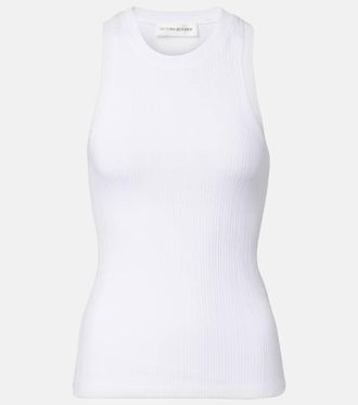 Victoria Beckham Top en coton mélangé
