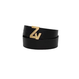 Zadig&Voltaire Zv Initiale 40mm Natur - - Accessories - Damen - Schwarzk - M