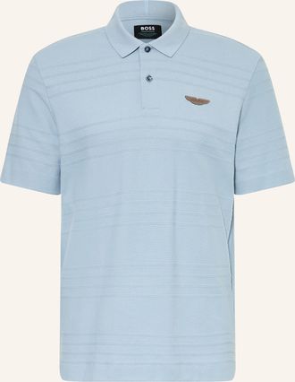 HUGO BOSS Piqu&eacute;-Poloshirt Parris blau