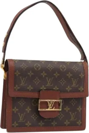 Louis Vuitton Sac bandouli&egrave;re en toile monogramme Pre-owned - Femme - Pre-owned - Brun - Taille: ONE Size