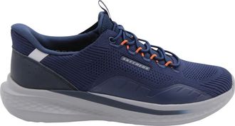 Skechers Homme, Sport, Bleu, Taille: 46 EU Stratego