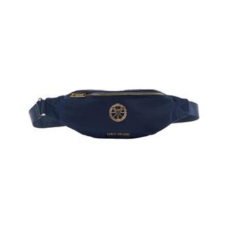 Carlo Colucci Bauchtasche mit Logo Cesarotto - - Bags - unisex - Blau - ONE SIZE