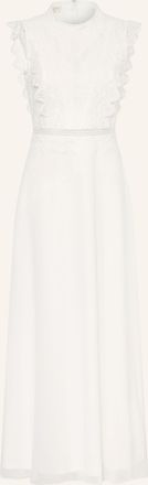 Apart Abendkleid Mit Spitze weiss