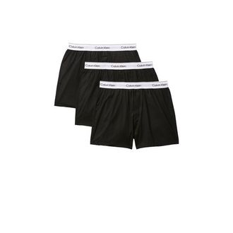 Calvin Klein Lot de 3 cale&ccedil;ons en coton m&eacute;lang&eacute;