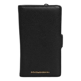 Dolce & Gabbana Phone Flip Cover - - Accessories - Herren - Schwarzk - ONE SIZE