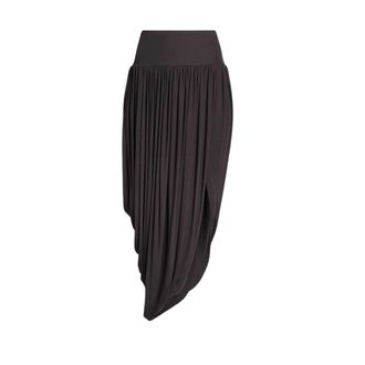 Alaia Femme, Jupes, Noir, Taille: 36 FR Twisted Fluid Jersey Skirt
