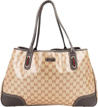 Gucci Crossbody Bags - Gucci GG Monogram Princy Handbag - Gr. unisize - in Braun - für Damen
