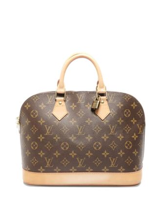 Louis Vuitton sac &agrave; main monogramm&eacute; PM Alma (2005) - Marron