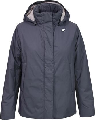 K-Way Marlette Twill Soft Beaver Mantel - - Jackets - Damen - Grau - XS
