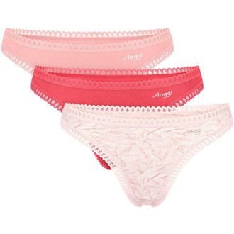 sloggi Femme String Paquet de 3 GO Crush String C3P