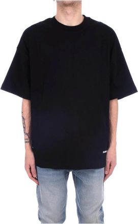 Carhartt Work in Progress Homme, Tops, Noir, Taille: S T-shirt Logo frontale
