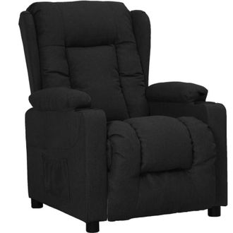 vidaXL Relaxsessel Schwarz Stoff - Vidaxl