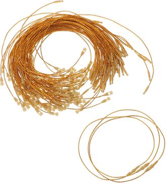 Soimiss 1000 Stück Ornament Krawatten Halloween Ornament Haken Weihnachtsbaum Haken Robuste Aufhänger Dekorative Girlanden Krawatten Feiertags Aufhänger Kunst