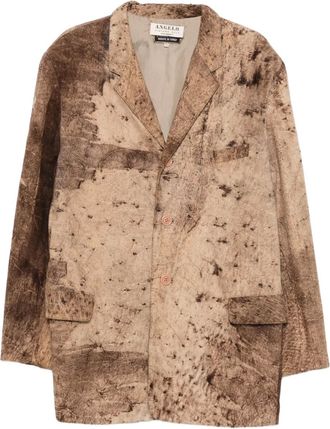 A.N.G.E.L.O. Vintage Cult veste en daim - Marron