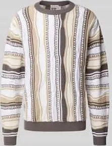 Redefined Rebel Strickpullover im Allover-Look Modell TETON