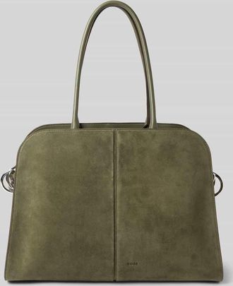 HUGO BOSS Shopper mit Leder-Anteil Modell Clarice Tote SU
