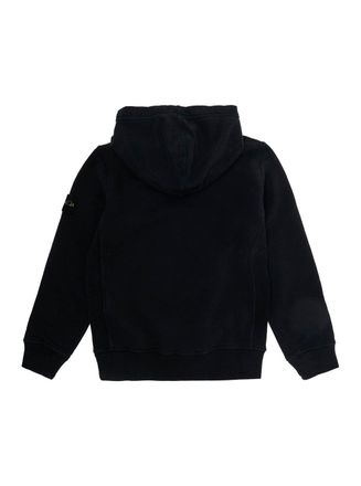 Stone Island Boys Hooded Sweatshirt Black Hoods & Sweatshirts