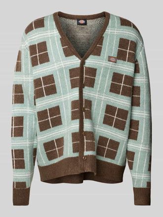 Dickies Cardigan mit Label-Patch Modell STEVENSVILLE