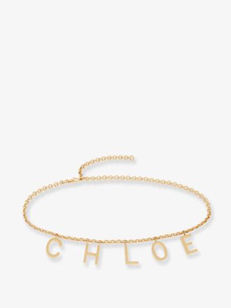 Chlo&eacute; Chlo&eacute; Letters metal belt - CHLOE - gender_Woman