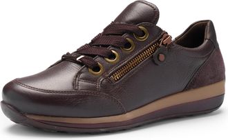 Ara Damen Schn&uuml;rer Sneaker, Amarone, 36.5 EU Weit