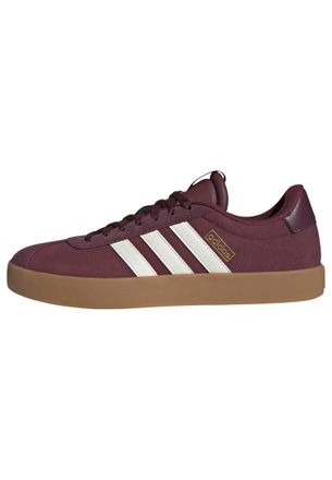 adidas Herren VL Court 3.0 Shoes, Shadow red/Off White/Maroon, 35 1/2 EU
