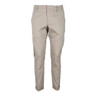 Dondup Homme, Pantalons, Beige, Taille: W38 Pantalon Gaubert avec Poches Zippées