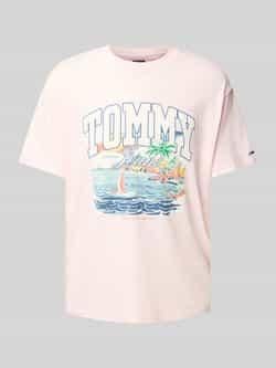 Tommy Jeans Relaxed Fit T-Shirt mit Motiv-Print
