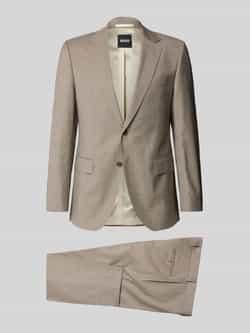 HUGO BOSS Slim Fit Anzug aus Schurwoll-Mix Modell HUGE