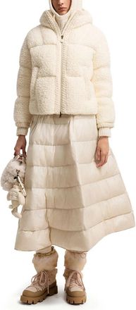 Moncler Cristallin Down Jacket - Beige