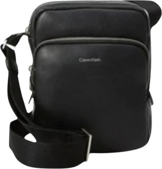 Calvin Klein Homme, Sacs, Noir, Taille: ONE Size Raised Pocket Reporter