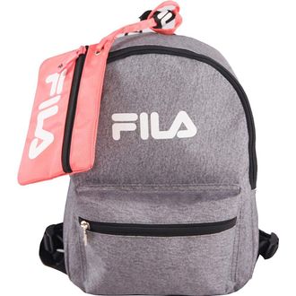 Fila Fila Damen Hailee, 33 cm Modischer Rucksack, Meliert, Grau