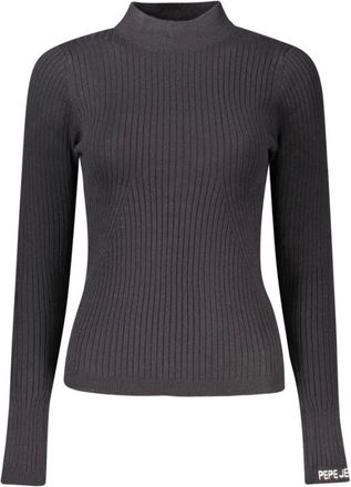Pepe Jeans London Femme, Pulls, Noir, Taille: 36 FR Pull en coton