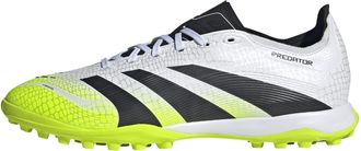 adidas Unisex Predator League Turf Football Boots Fußballschuhe, Cloud White/Core Black/Lucid Lemon, 41 1/3 EU