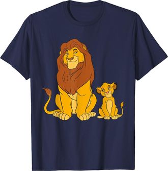 Disney The Lion King Young Simba and Mufasa T-Shirt T-Shirt