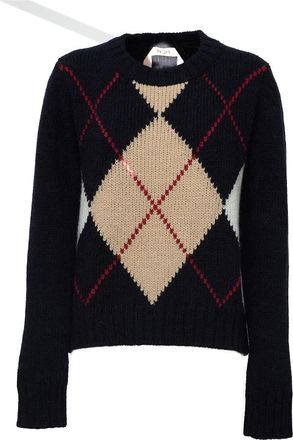 N&deg;21 Pull &agrave; col rond - Femme - Pulls - Bleu - Taille: 38 FR